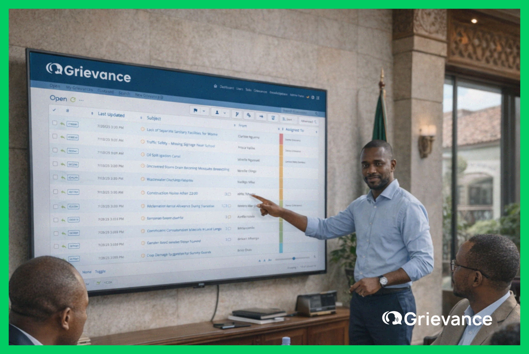 Grievance Redress Mechanism Platform Features